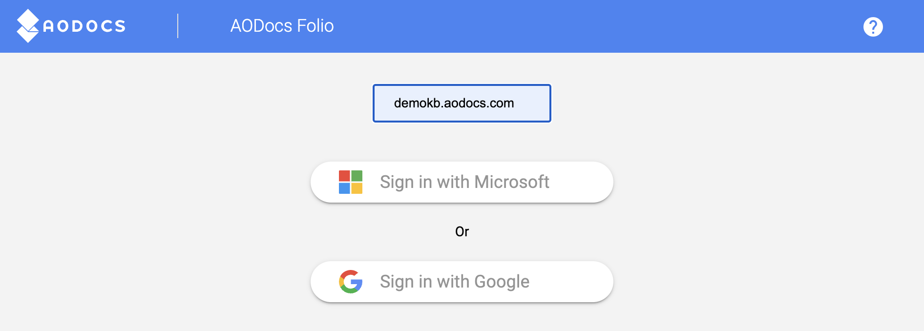 Set up Folio on your domain – AODocs Knowledge Base