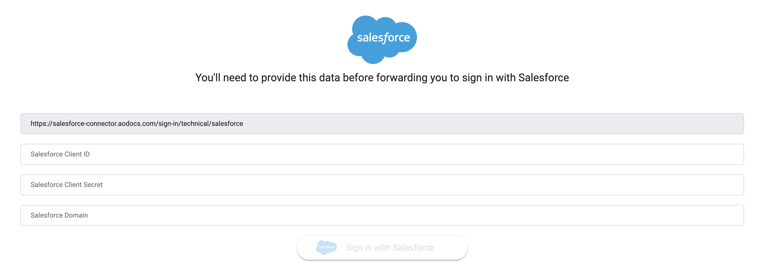 Install And Set Up The Aodocs Salesforce Connector Aodocs Knowledge Base