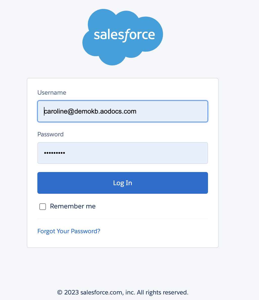 Create Rules With The Aodocs Salesforce Connector Aodocs Knowledge Base 