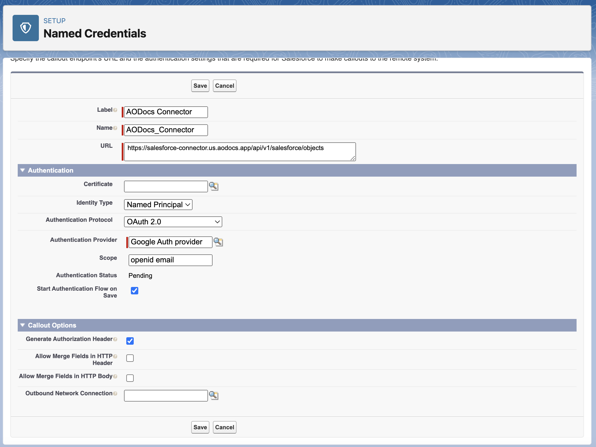 Install And Set Up The Aodocs Salesforce Connector Aodocs Knowledge Base