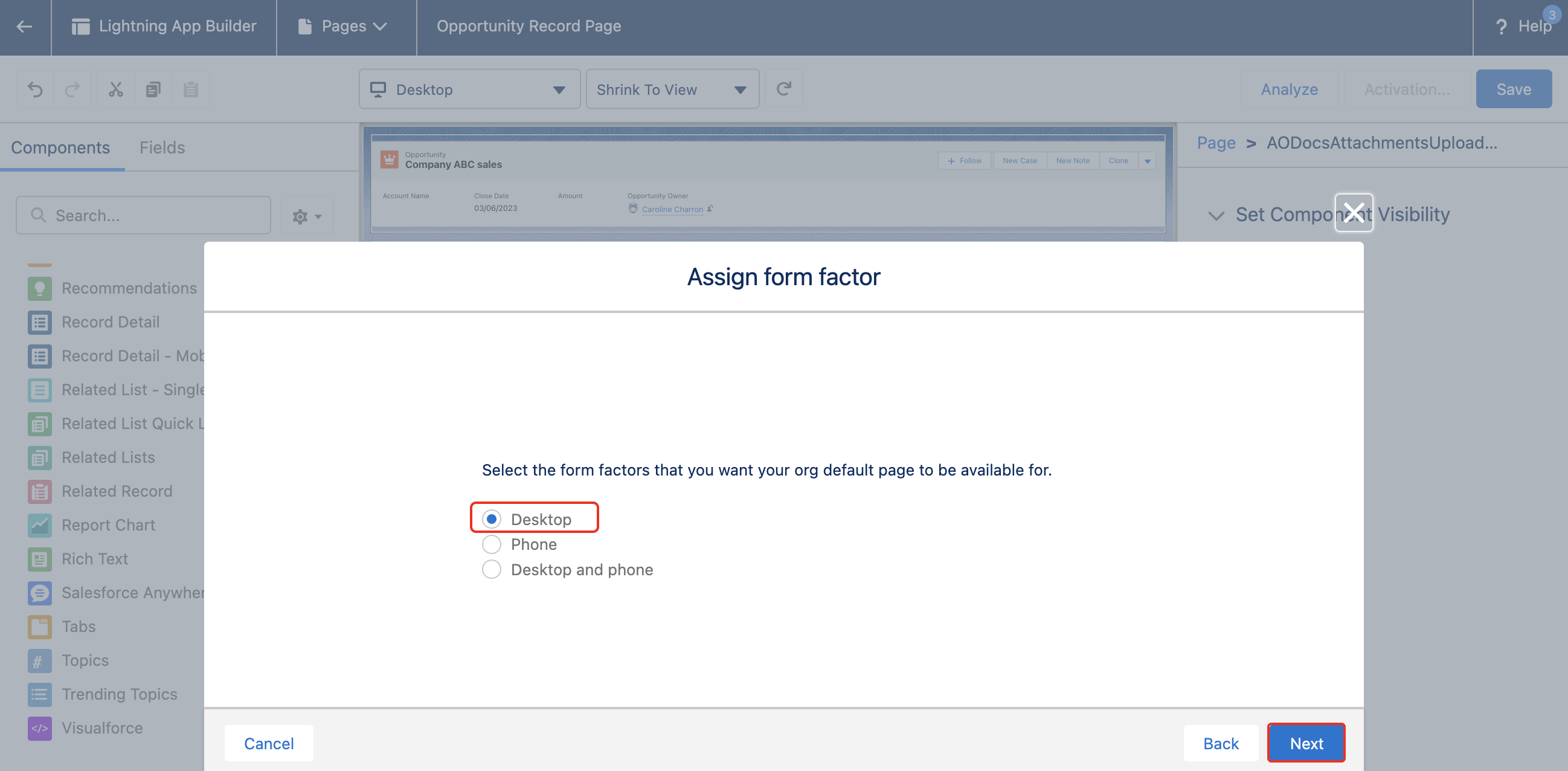 Install And Set Up The Aodocs Salesforce Connector Aodocs Knowledge Base