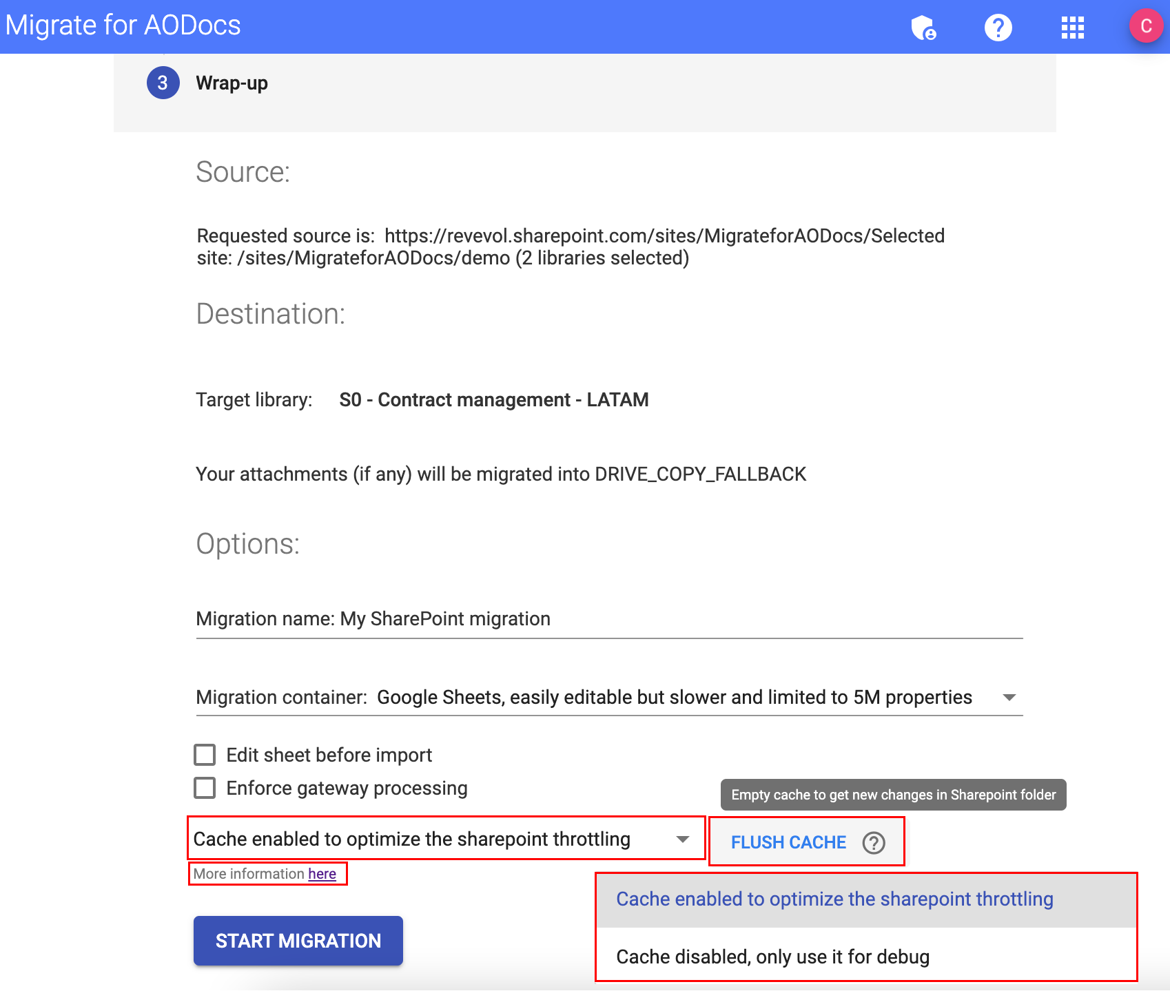 Configure migrations from SharePoint – AODocs Knowledge Base