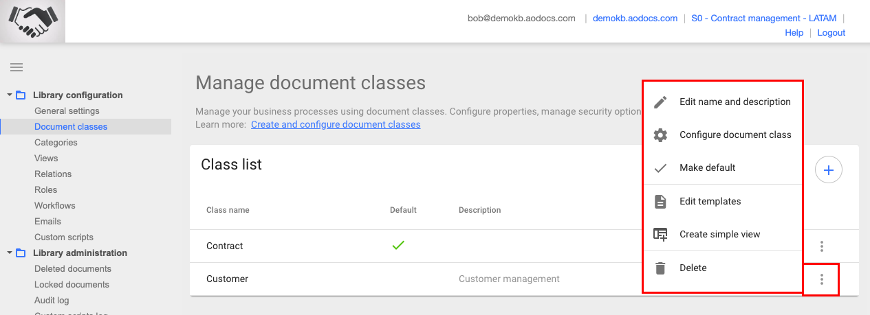 Create And Configure Document Classes Aodocs Knowledge Base 9338