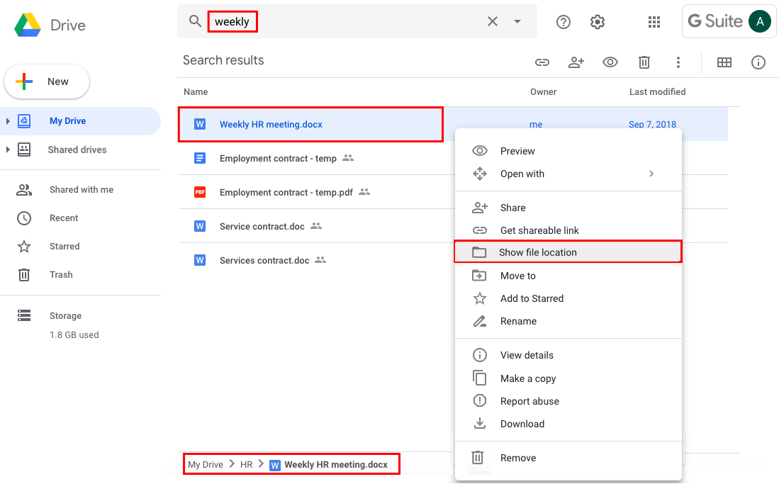 Locate Your Google Files In Google Drive AODocs Knowledge Base