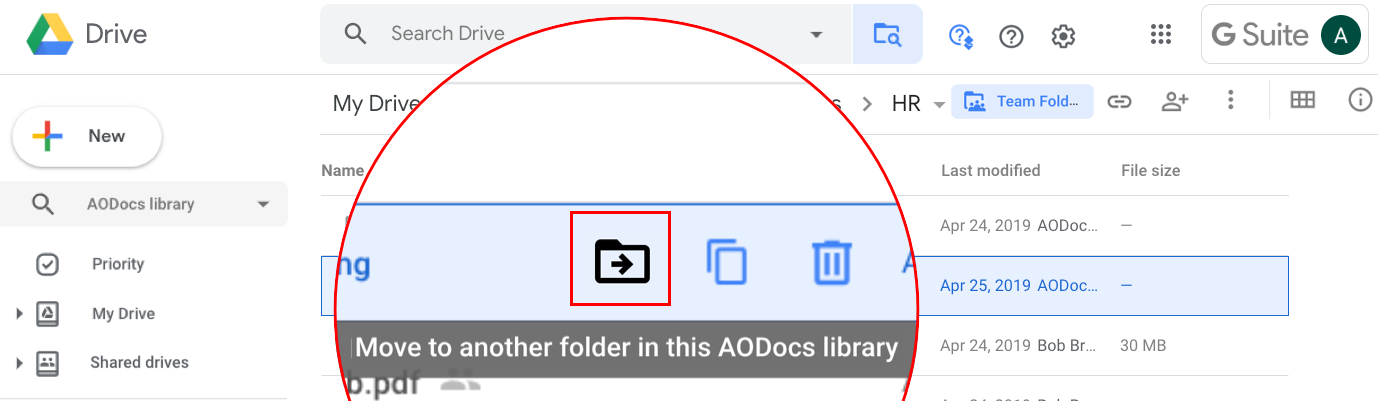 Move Files And Folders AODocs Knowledge Base