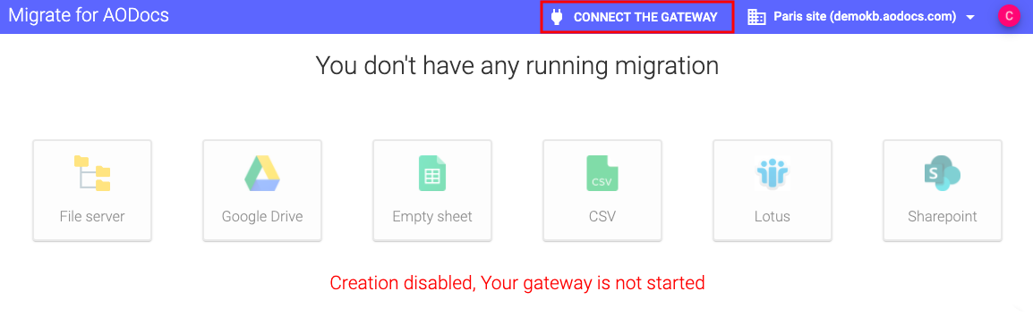 Getting Started With Migrate For Aodocs Aodocs Knowledge Base 4830