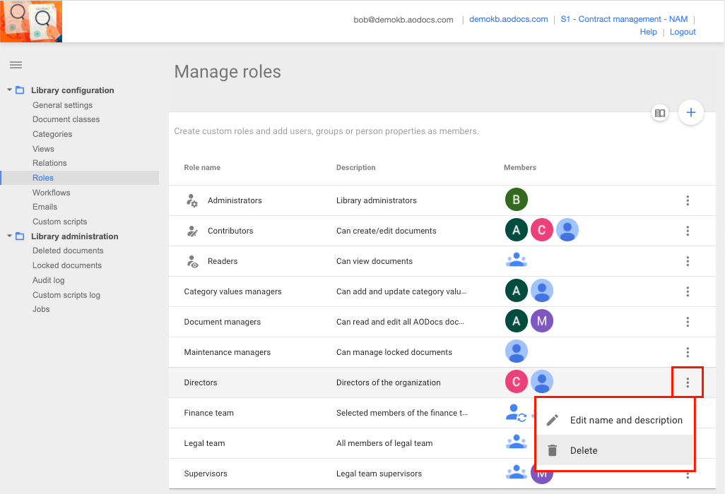 Create And Configure Custom Roles Aodocs Knowledge Base 9330
