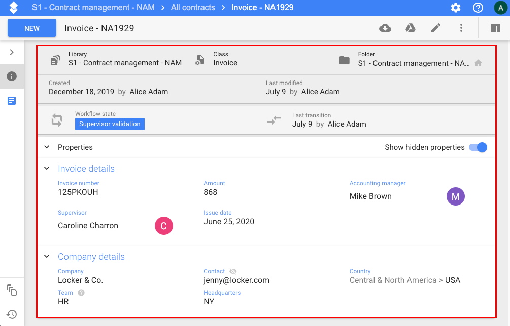 Set your user preferences – AODocs Knowledge Base