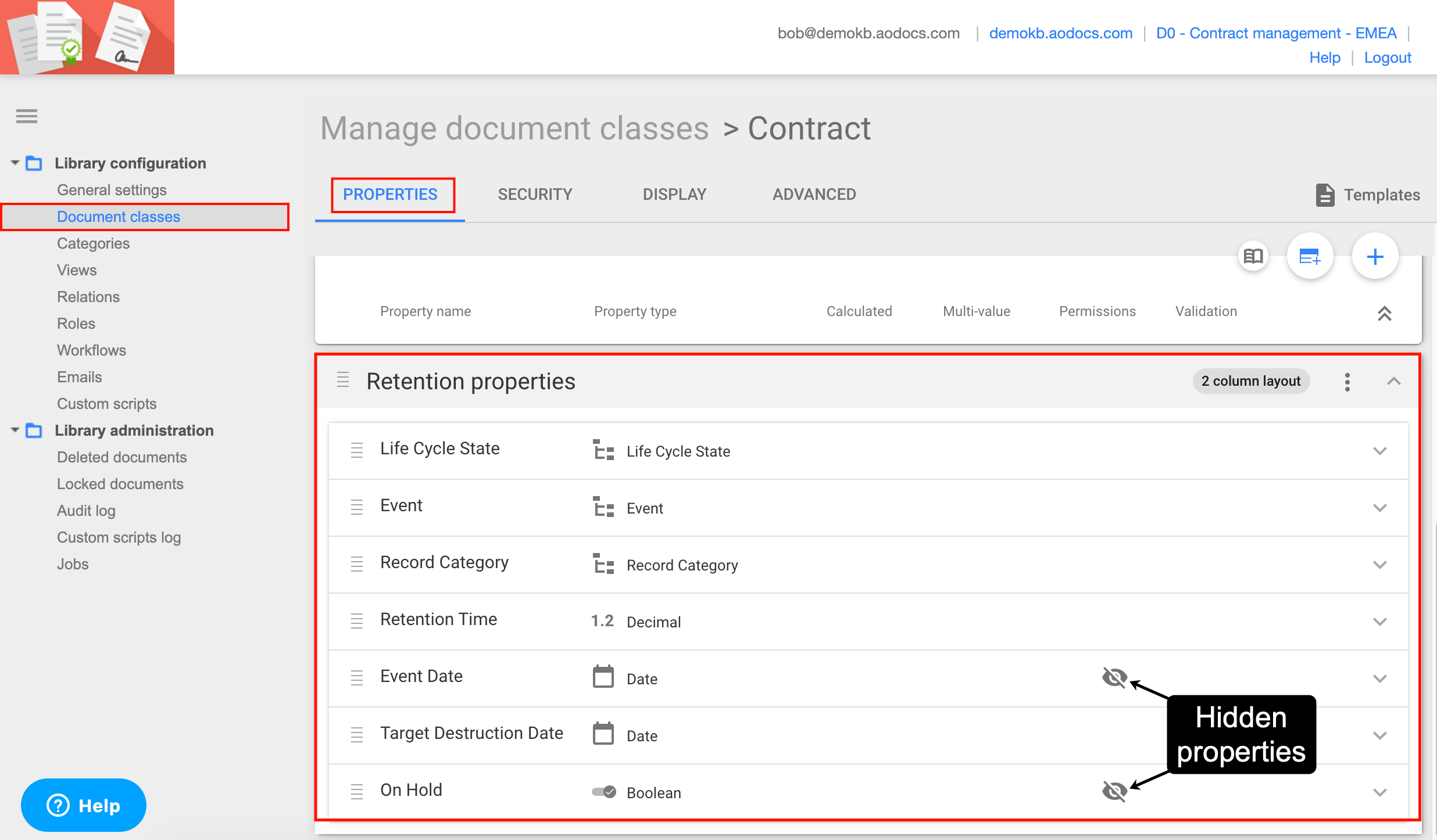 Assign retention schedules to AODocs libraries – AODocs Knowledge Base