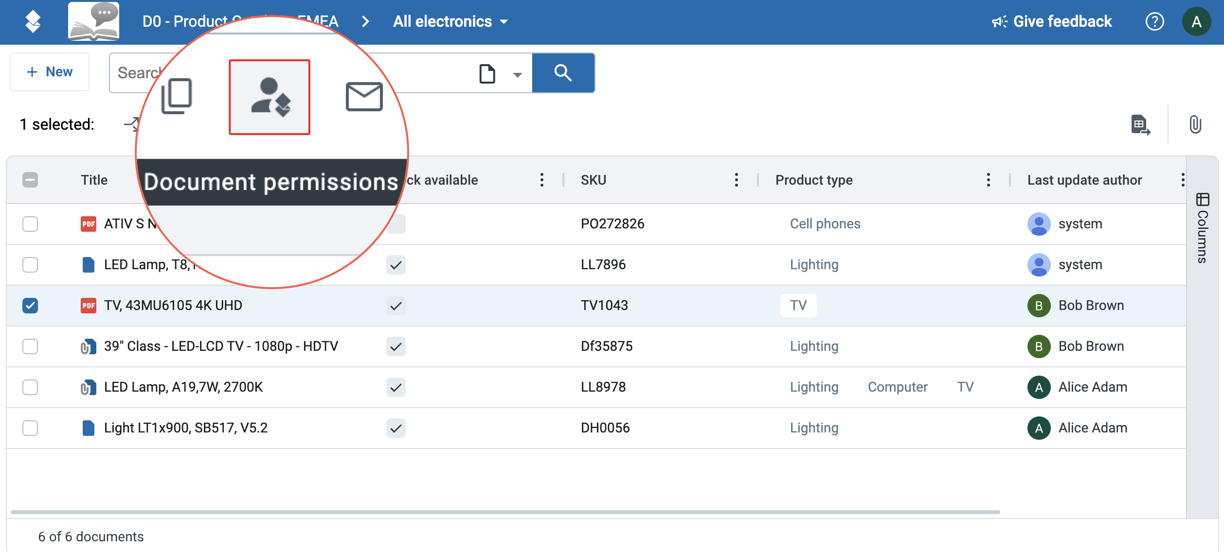 Share documents in Document Management libraries – AODocs Knowledge Base
