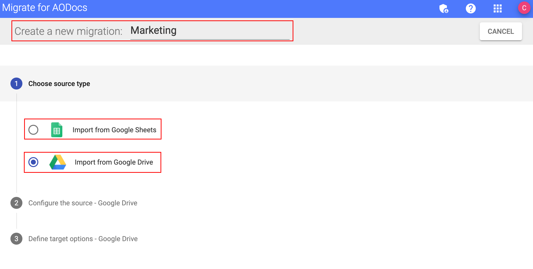 Run migrations in quick mode – AODocs Knowledge Base