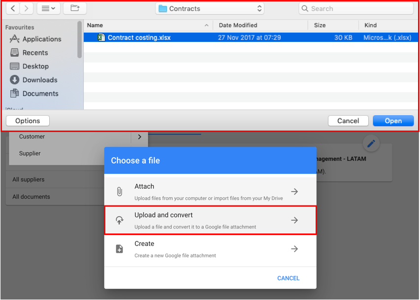 Create documents in Team Folders and Secured Folders – AODocs Knowledge Base
