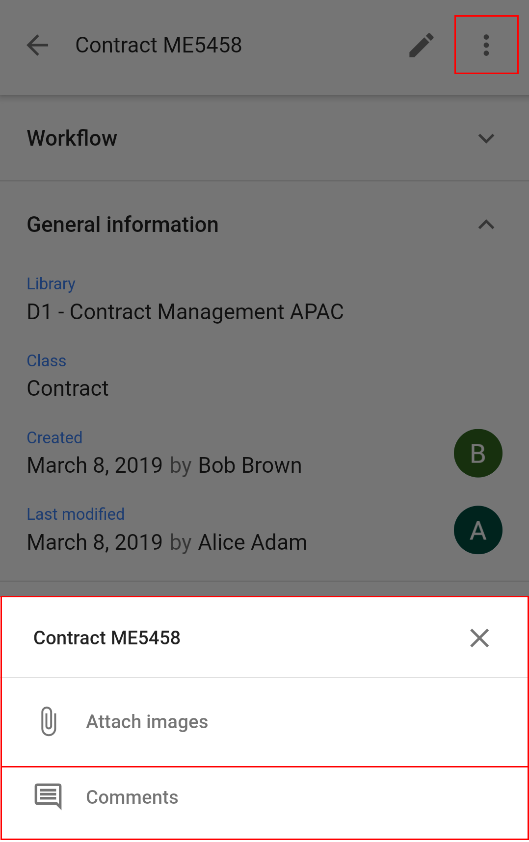 Aodocs Mobile Manage Comments In Your Documents Aodocs Knowledge Base 