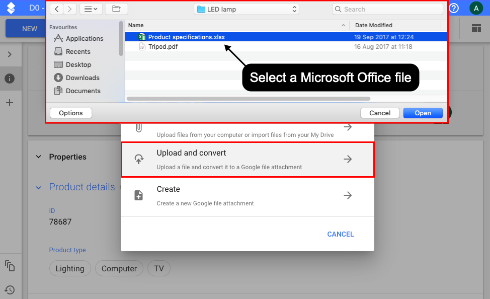 Add Attachments In Document Management Libraries Aodocs Knowledge Base