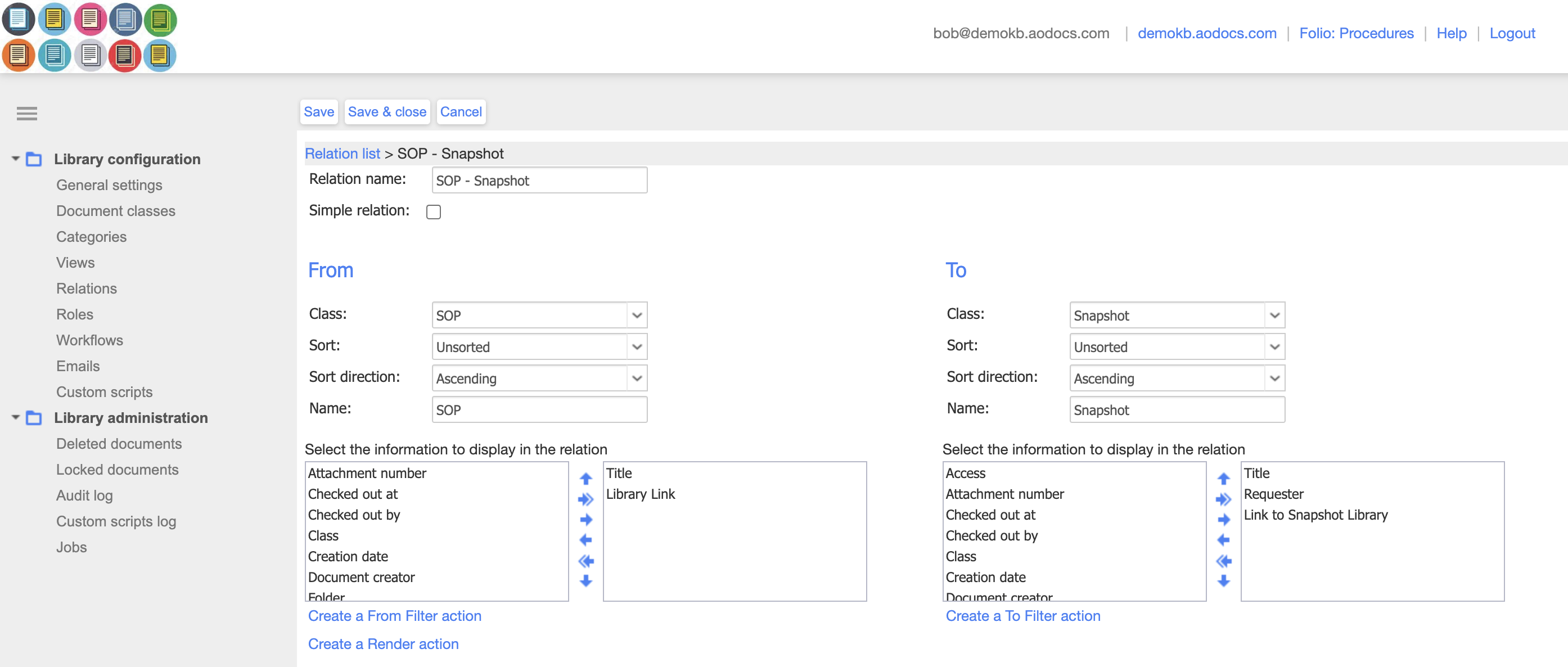 Set up Folio on your domain – AODocs Knowledge Base